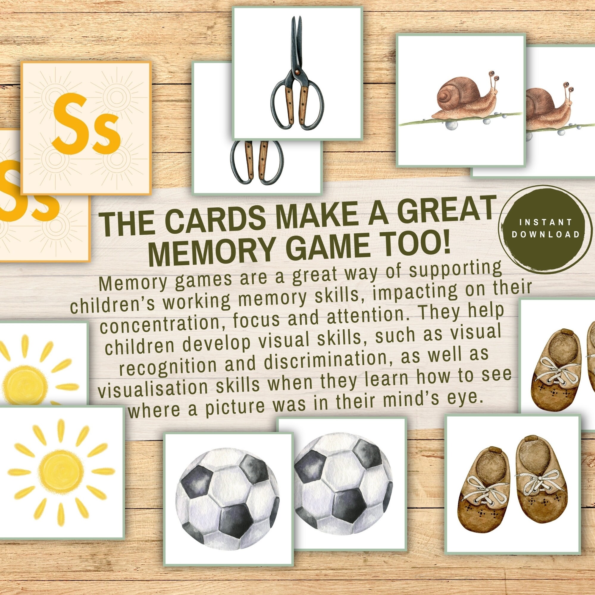 Alphabet Sorting Picture Card Boards Printable Montessori Letters ...