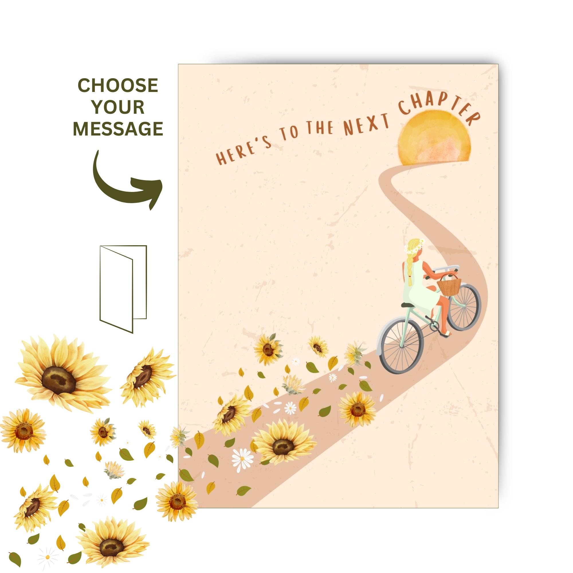 New Chapter Good Luck Printable Card, Best of Luck Card, New Job ...