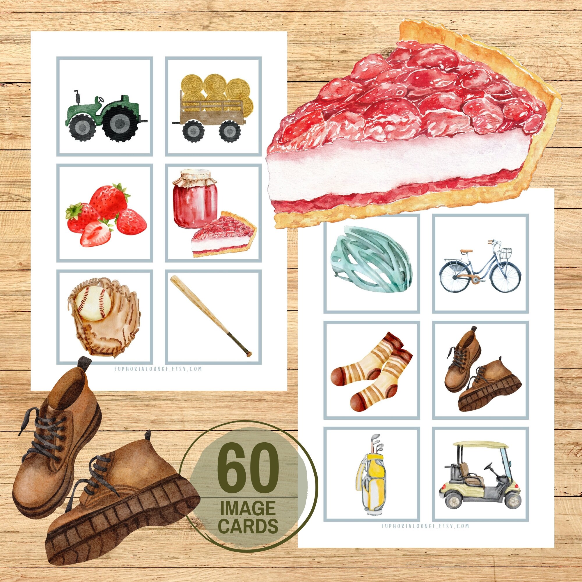 Preschool Matching Activity Printable, What Goes Together, Making ...