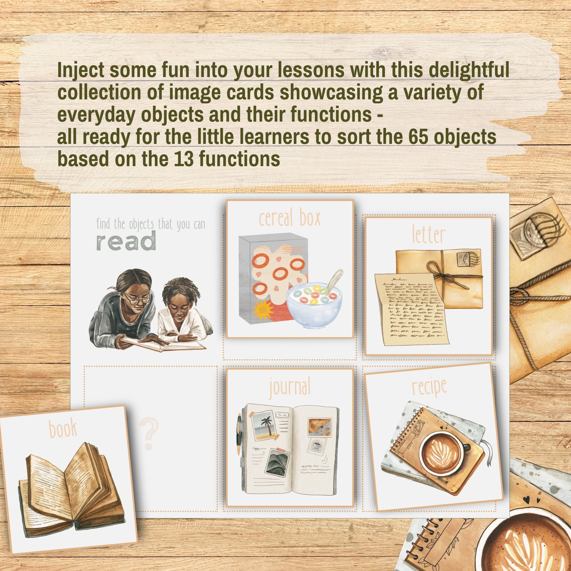 Object Function Picture Sorting Mats & Cards Speech Therapy Autism ...