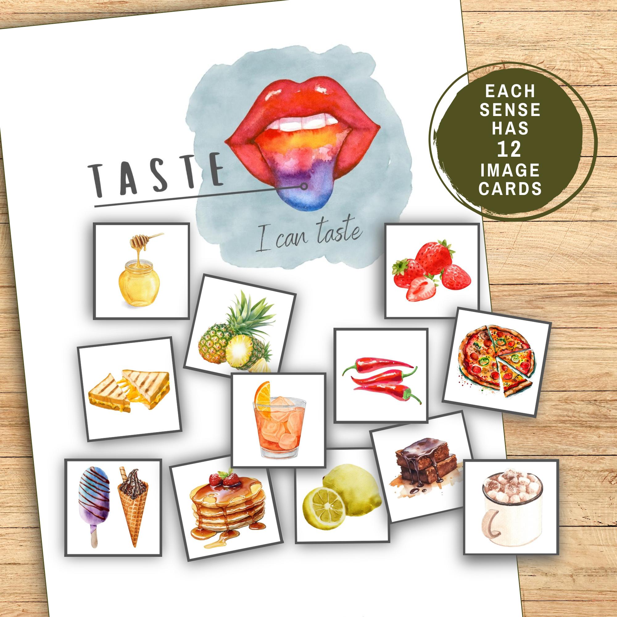 Five Senses Sorting Activity Printable, Hear/touch/sight/smell/taste ...