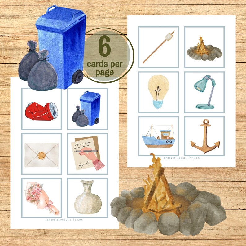 Preschool Matching Activity Printable, What Goes Together, Making ...