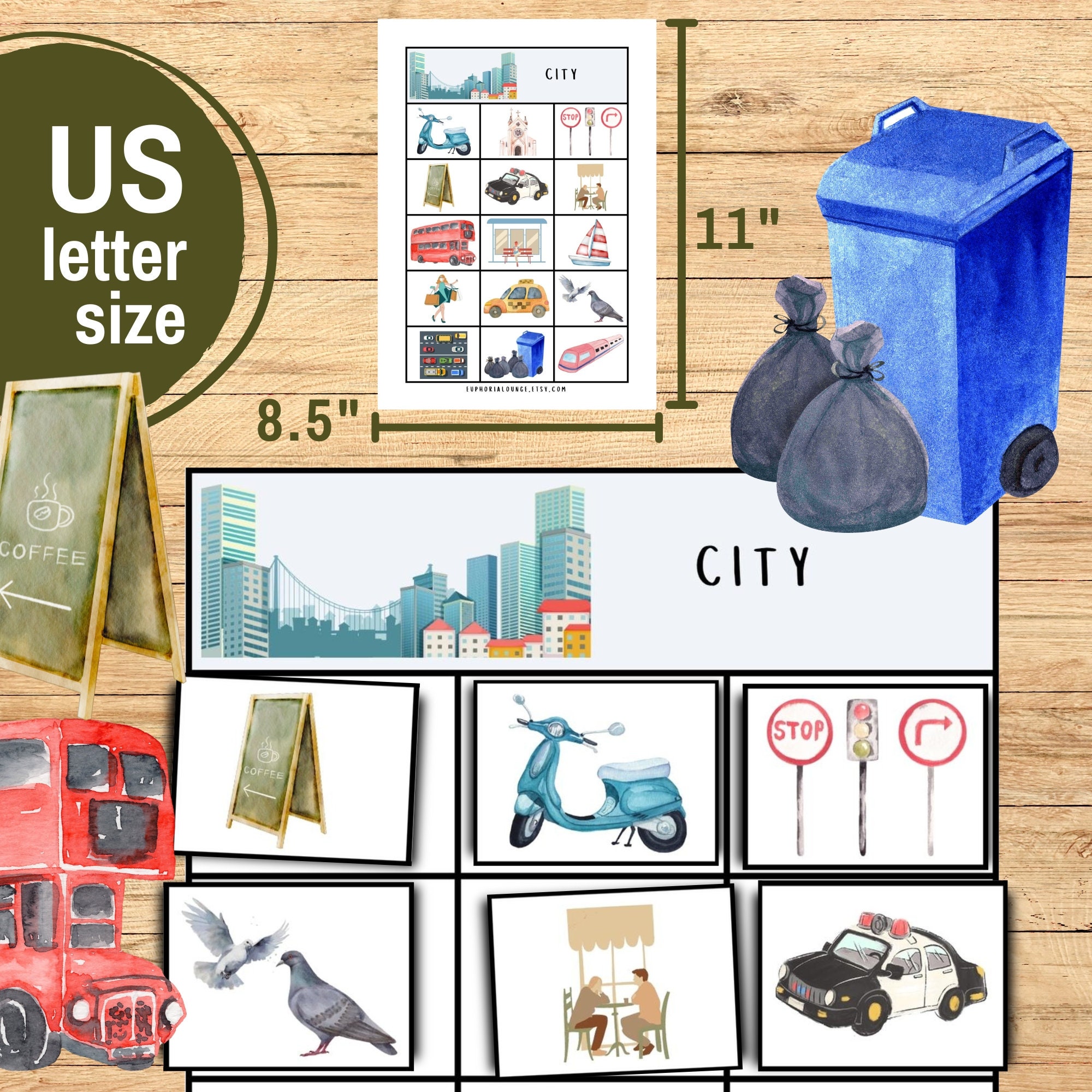Where Does It Belong Printable Sorting Activity Cards Making ...