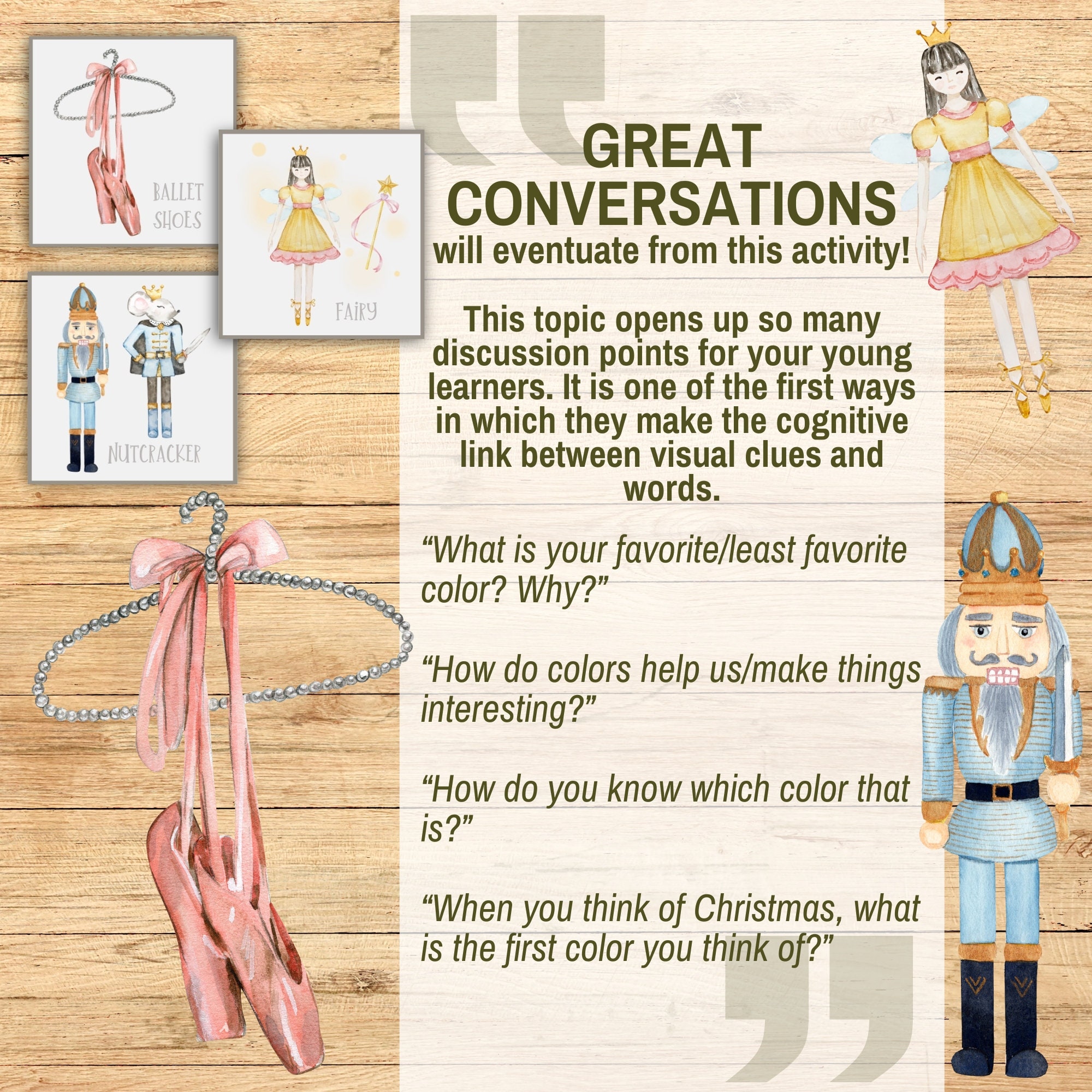 Christmas Color Sorting Printable Cards Xmas Learning Color Matching ...