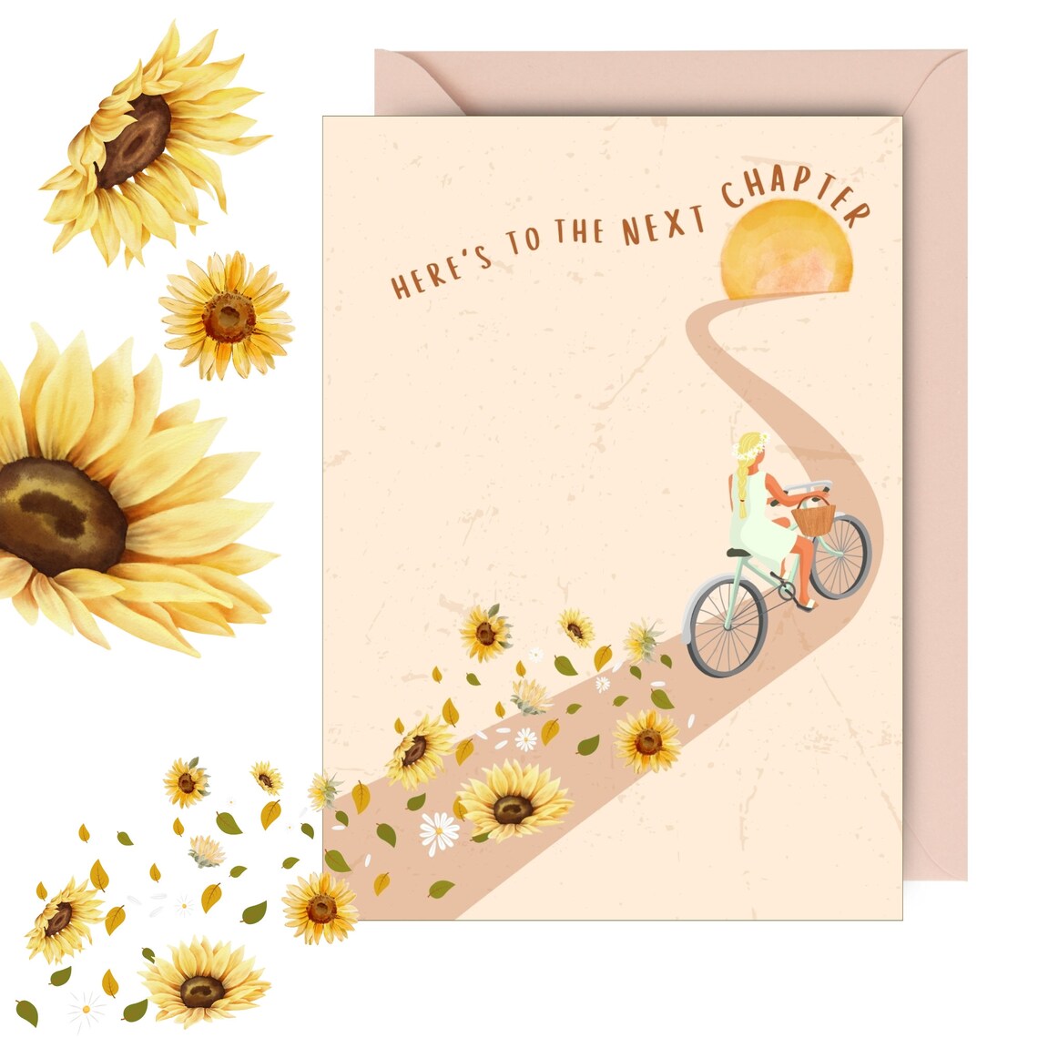 New Chapter Good Luck Printable Card, Best of Luck Card, New Job ...
