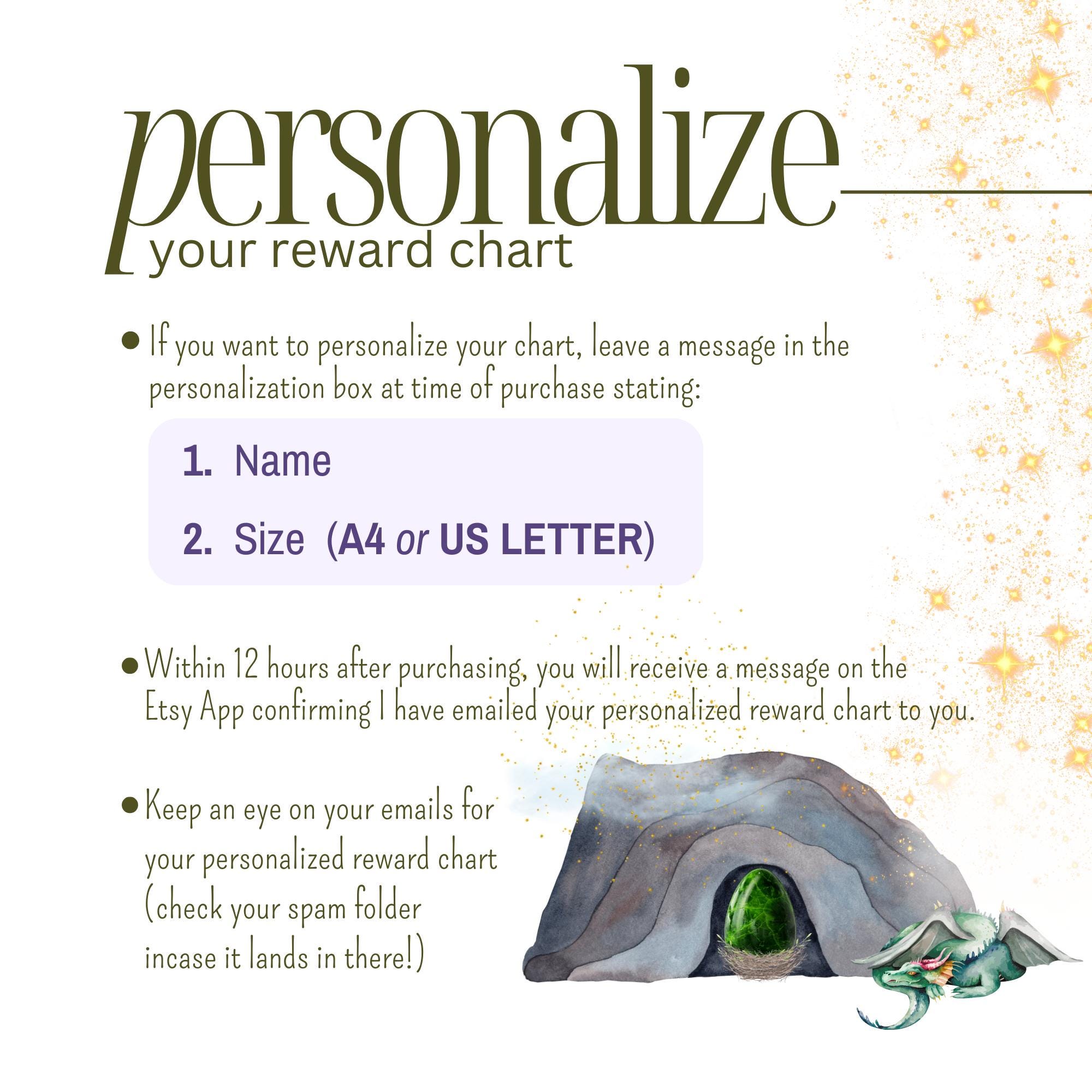 Dragon Reward Chart for Kids, Printable Behavior Tasks Chore Goal Sheet ...