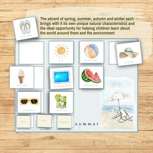 Seasons Cycle & Months of the Year Printable Activities, Homeschool ...