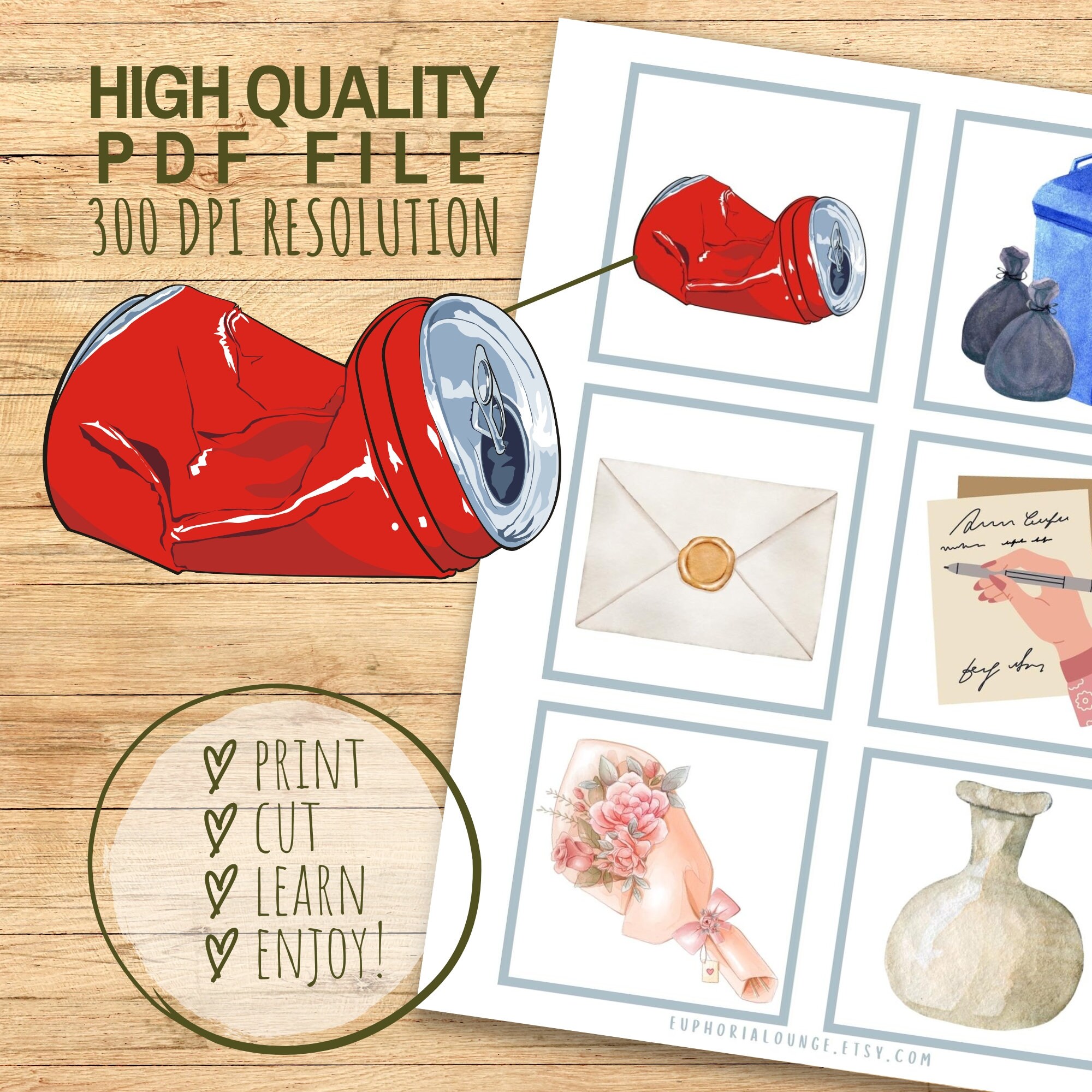 Preschool Matching Activity Printable, What Goes Together, Making ...