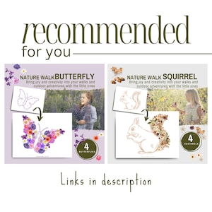 Nature Walk Bouquet Vases DIY Printable Craft Flower Activity, Outdoor ...