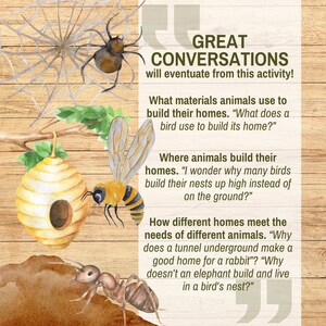 Who Lives Here Animals & Homes Printable Sorting Matching Activity ...