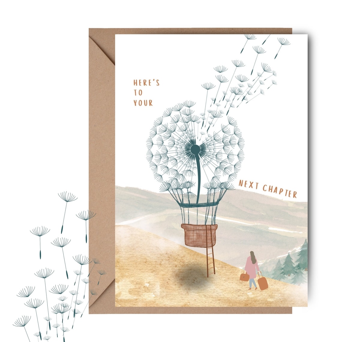 New Chapter Good Luck Printable Card, Best of Luck Card, New Job ...