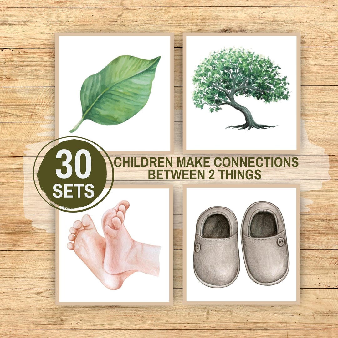 Preschool Matching Activity Printable, What Goes Together, Making ...