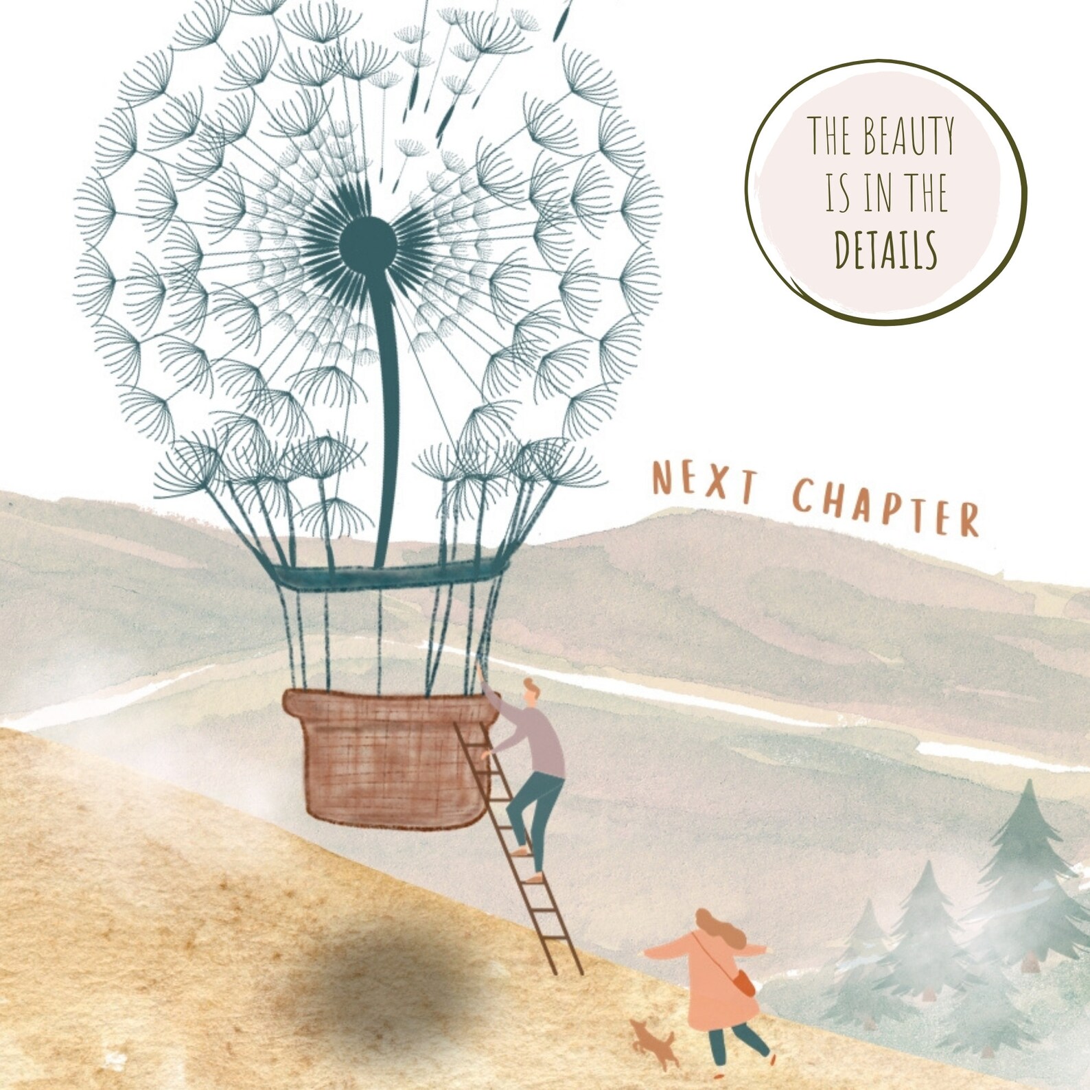 New Chapter Good Luck Printable Card, Downloadable Engagement Card ...