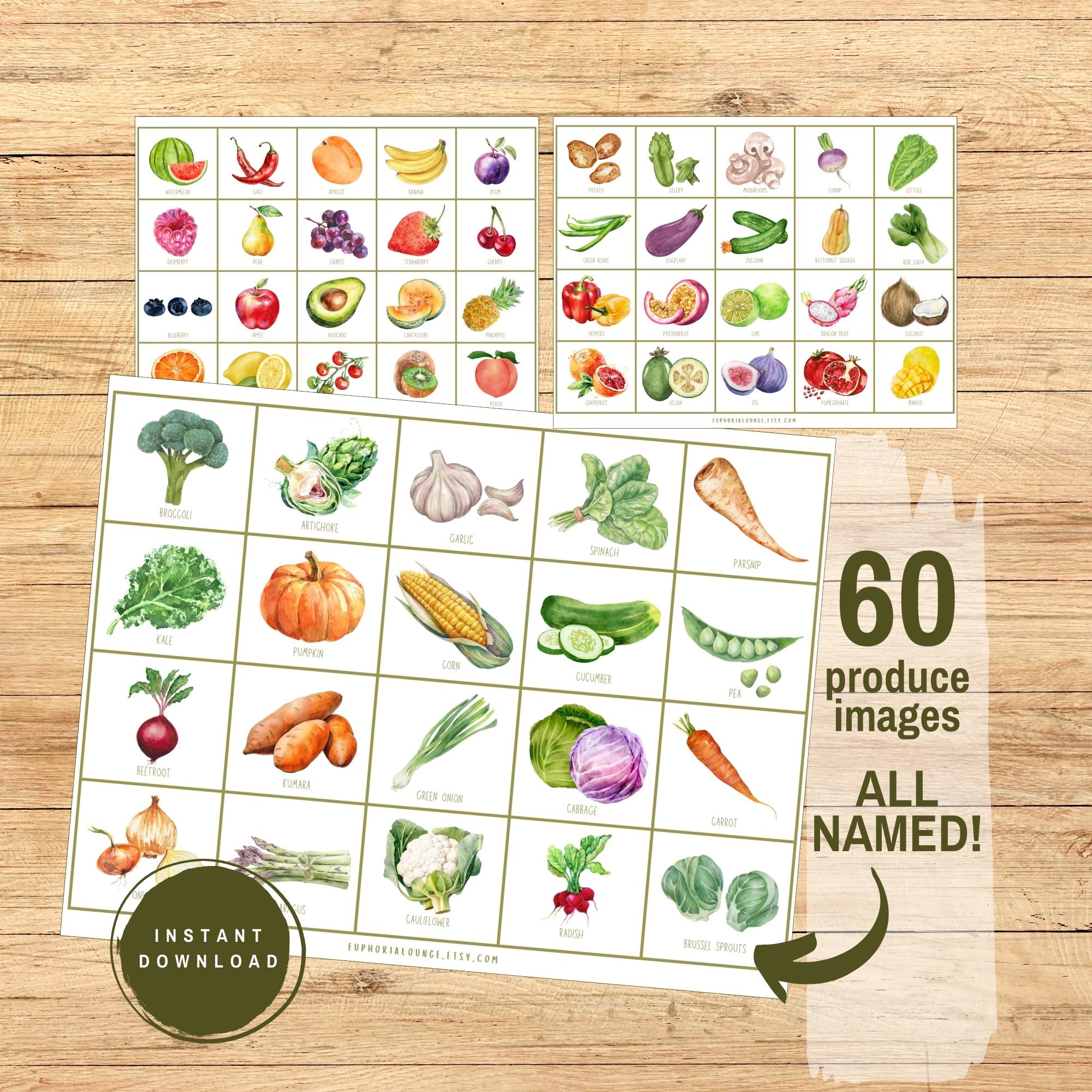Where Do They Grow Sorting Mats, is It a Fruit or Vegetable Sorting ...
