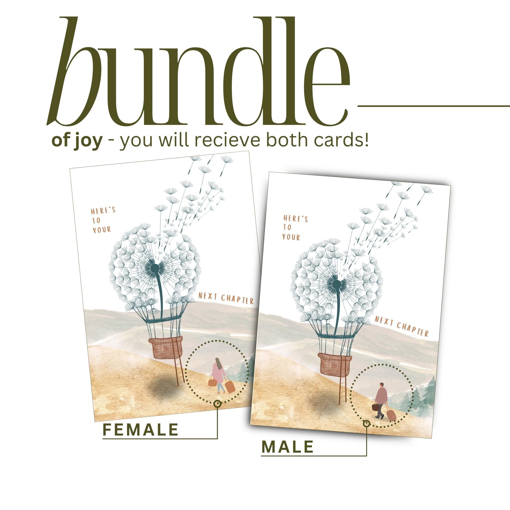 New Chapter Good Luck Printable Card, Best of Luck Card, New Job ...