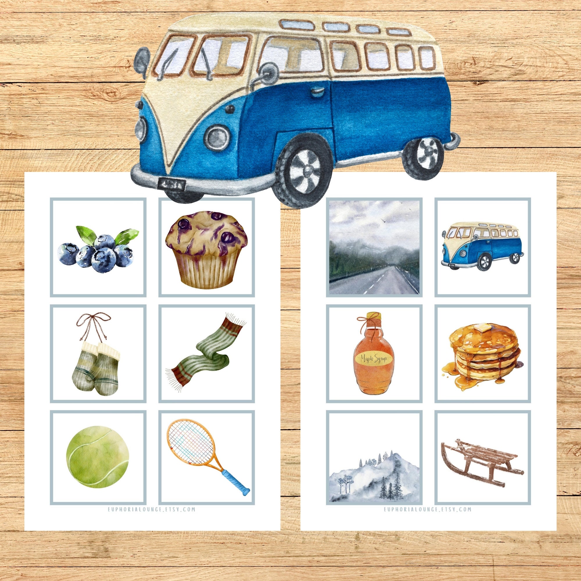 Preschool Matching Activity Printable, What Goes Together, Making ...