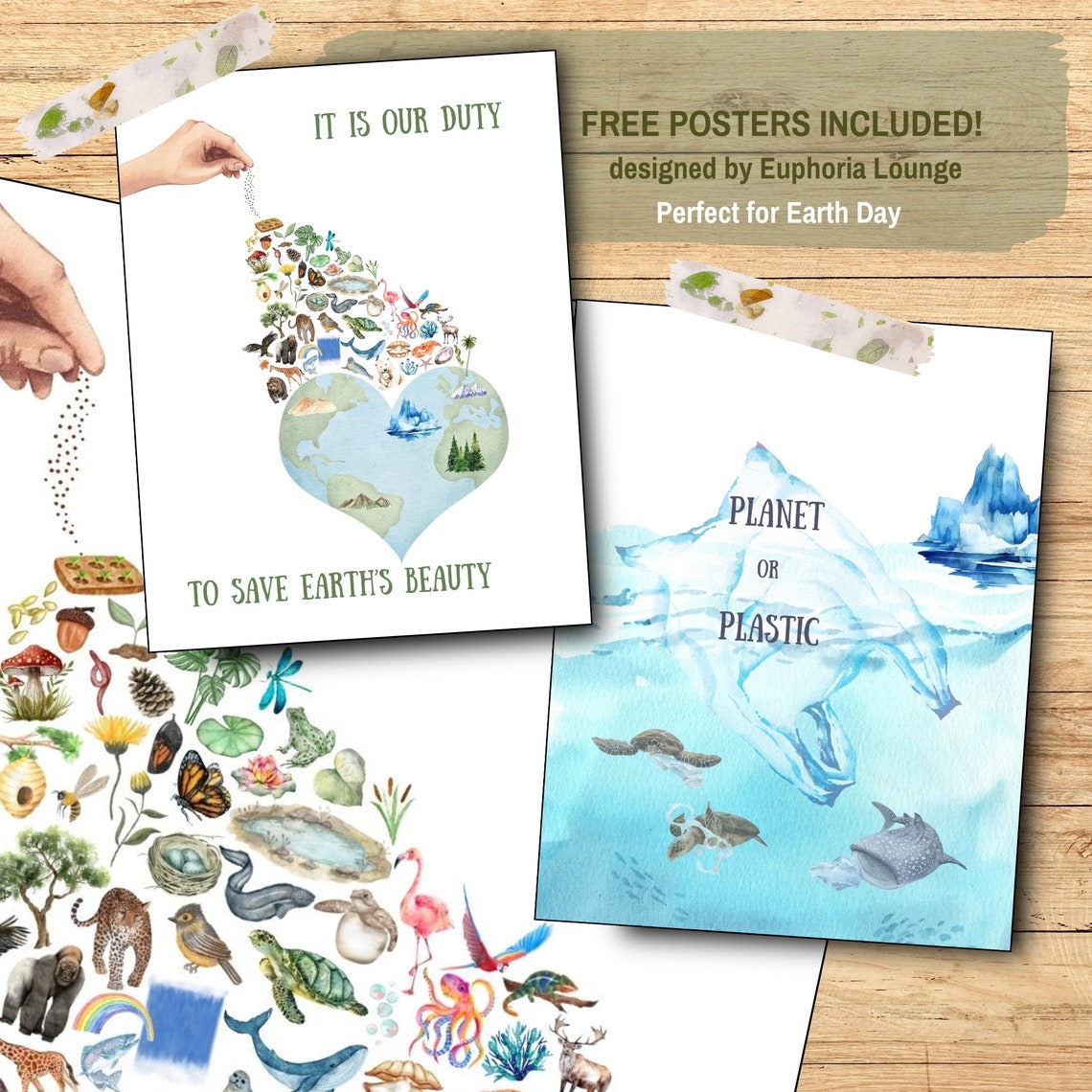 Waste Sorting Activity Recycling Game Earth Day Printable, Trash ...