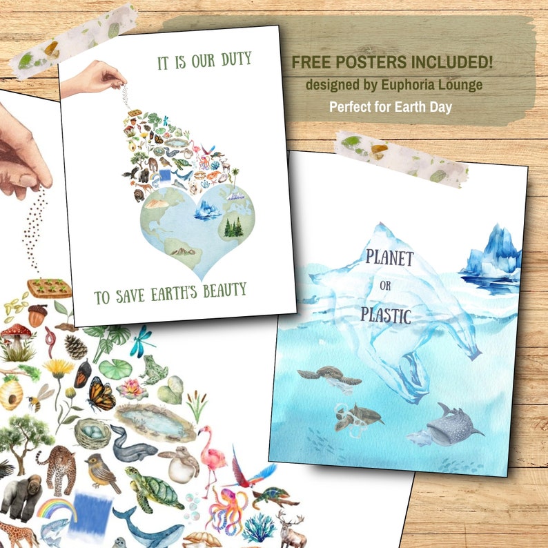 Waste Sorting Activity Recycling Game Earth Day Printable Trash Rubbish ...