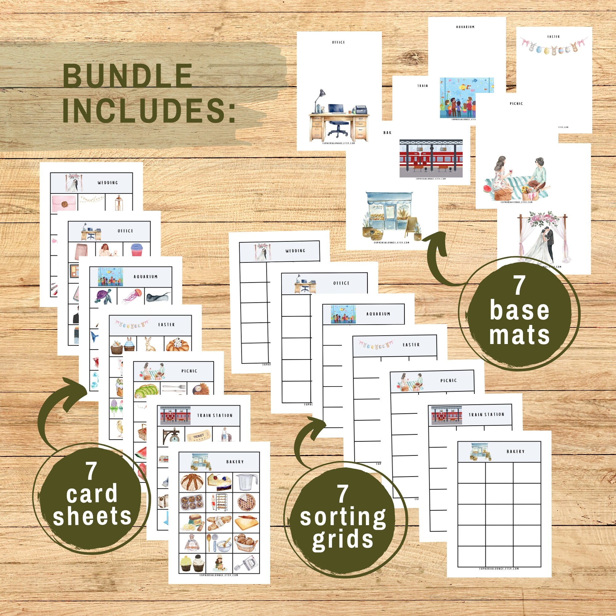 Where Does It Belong Printable Sorting Activity Cards Making ...