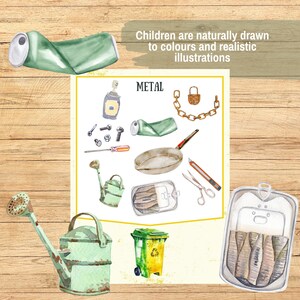 Waste Sorting Activity Recycling Game Earth Day Printable Trash Rubbish ...