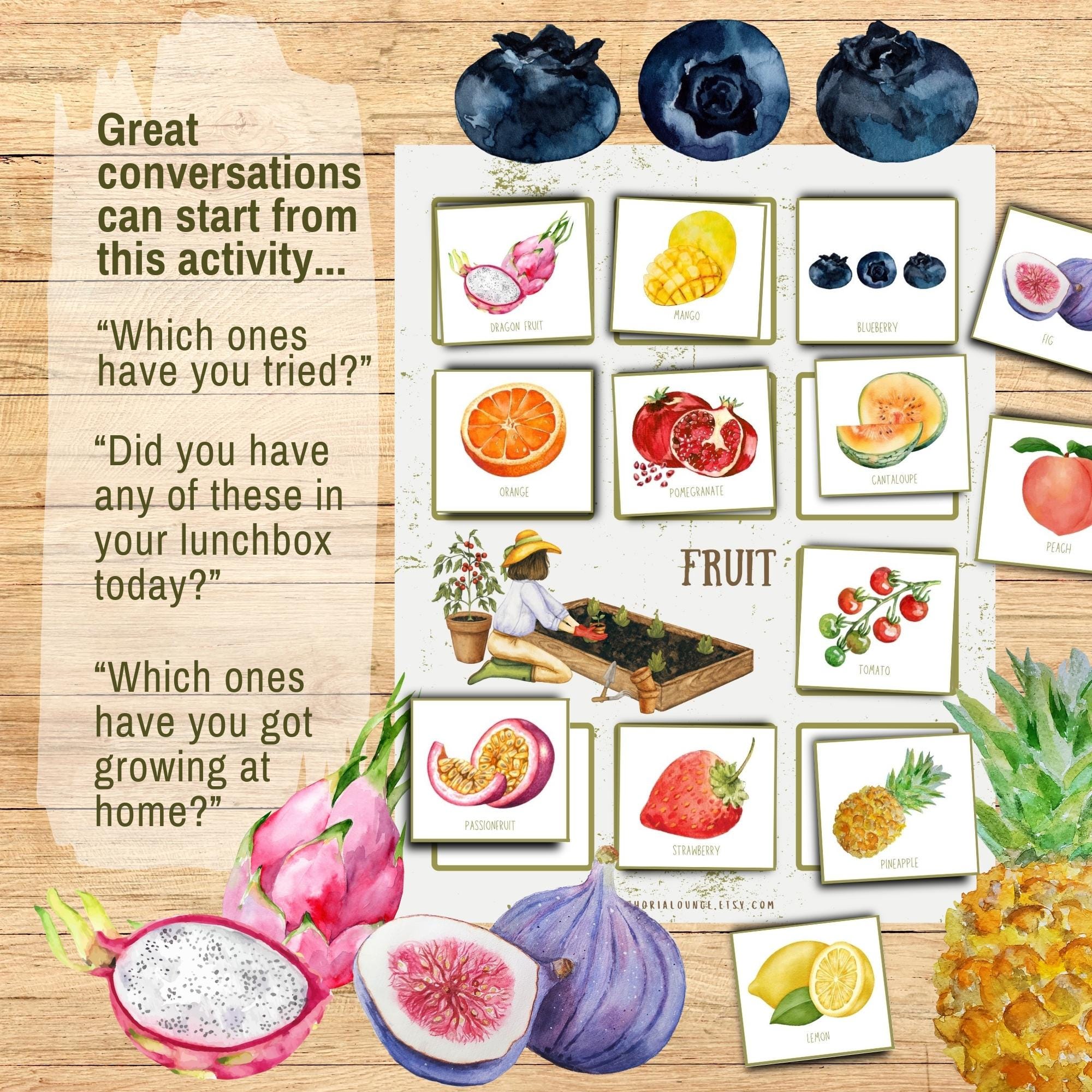 Where Do They Grow Sorting Mats is It a Fruit or Vegetable Sorting ...