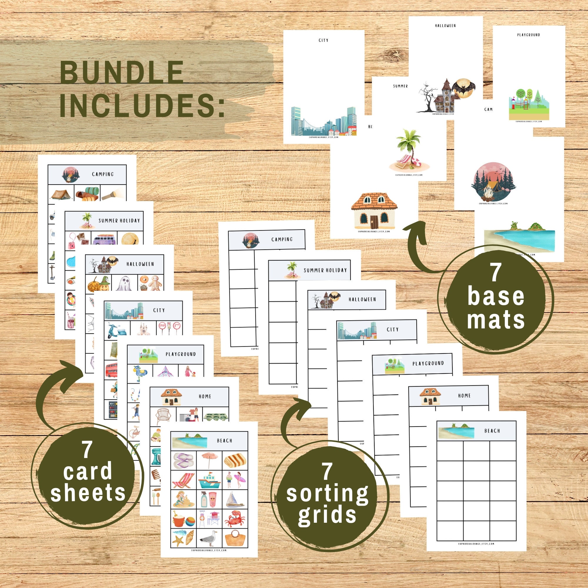 Where Does It Belong Printable Sorting Activity Cards Making ...