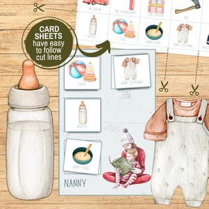 Occupations Sorting Printable Mats & Cards, Learn Professions, Child ...