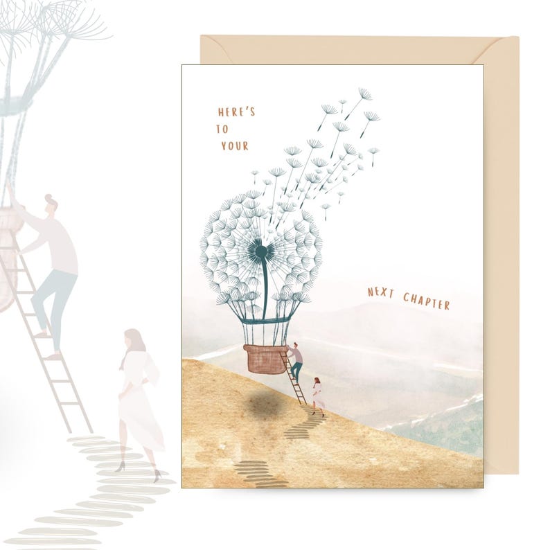 New Chapter Good Luck Printable Card Downloadable Engagement Card Best ...