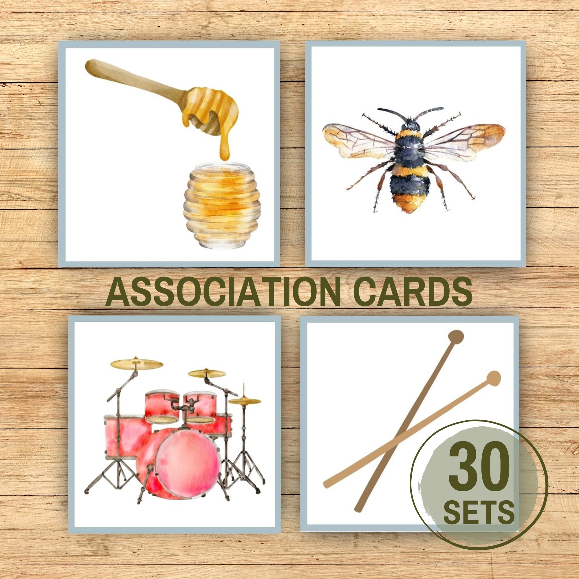 Preschool Matching Activity Printable, What Goes Together, Making ...