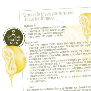 Sending You a Big Squeeze Printable Card, Lemon Pun Friendship Card ...