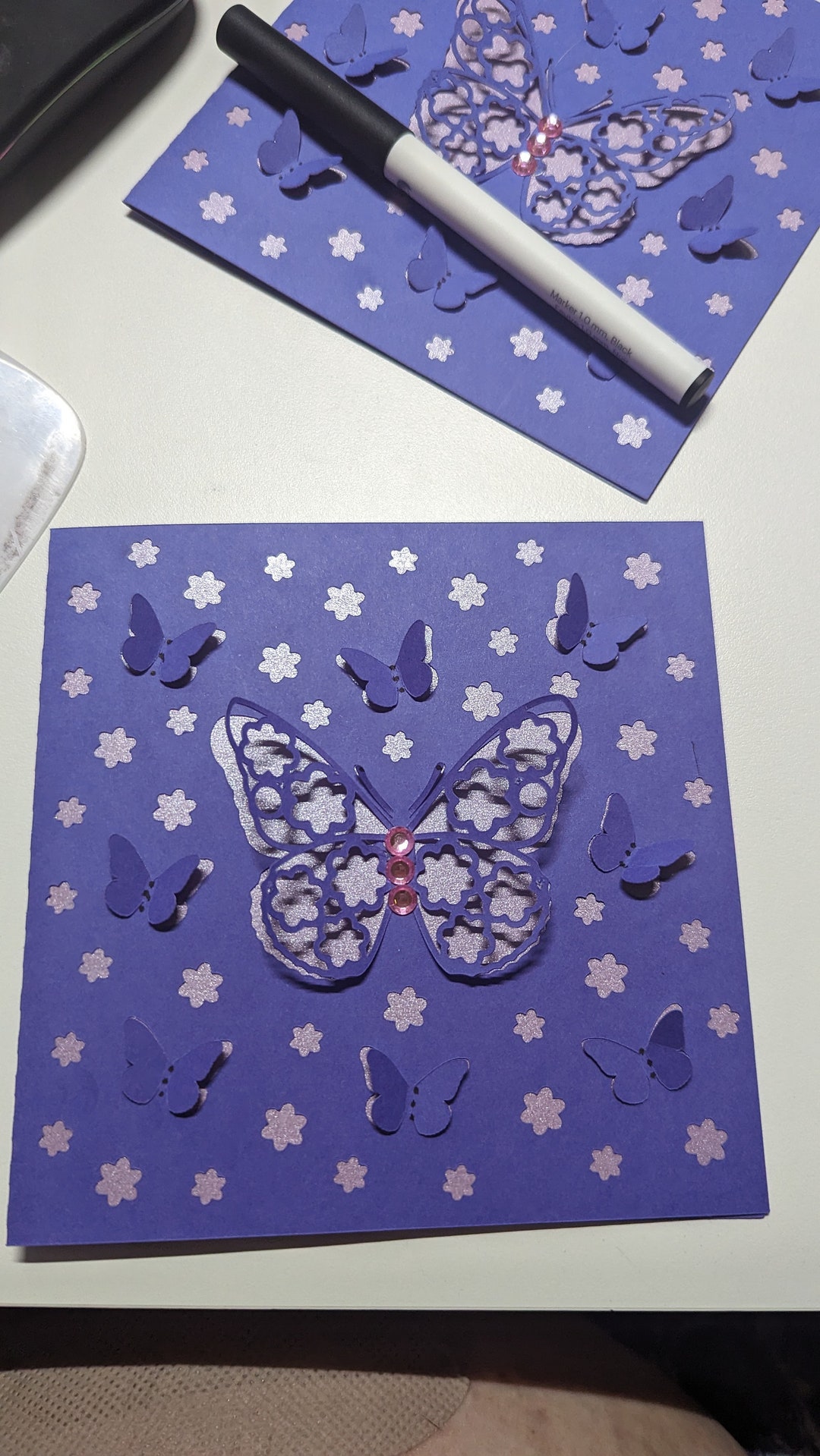 Butterfly Pop Out Card Blank - Etsy