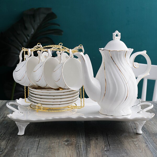Elegant Tea Set - Etsy