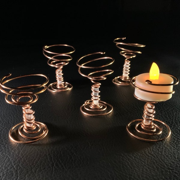 Wire Candle Holder - Etsy