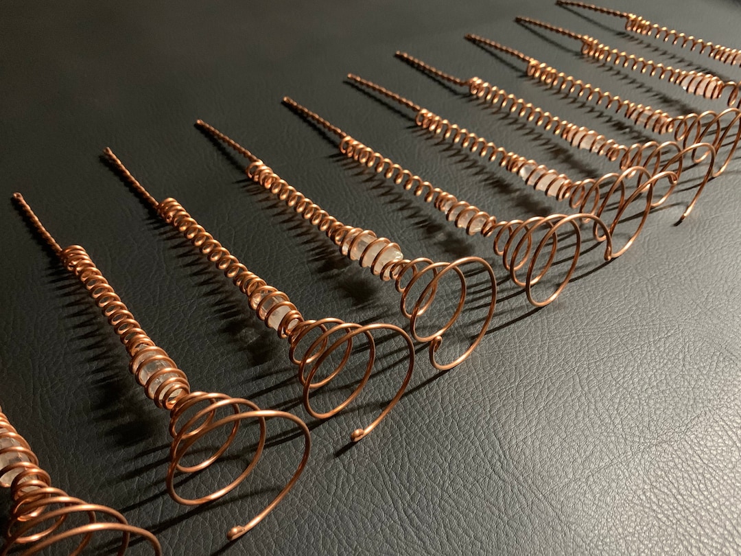 Electro Culture Coils With Quarts Crystals - Etsy