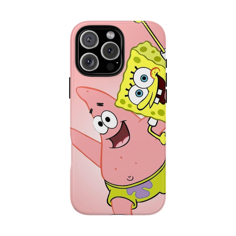 Spongebob Squarepants & Patrick Star Design for iPhone 17 Pro Max 16 15 ...