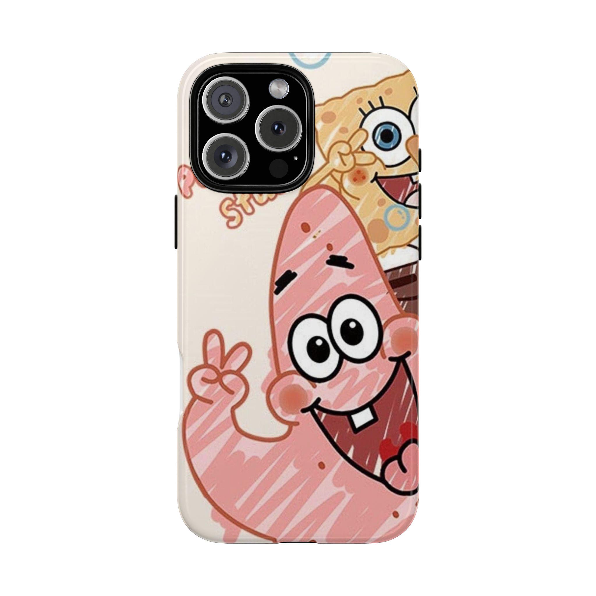 Spongebob Squarepants & Patrick Star Design for iPhone 17 Pro Max 16 15 ...