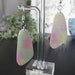 Glitter Rainbow Translucent Lightweight Polymer Clay Earrings, Dangle ...