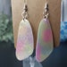 Glitter Rainbow Translucent Lightweight Polymer Clay Earrings, Dangle ...