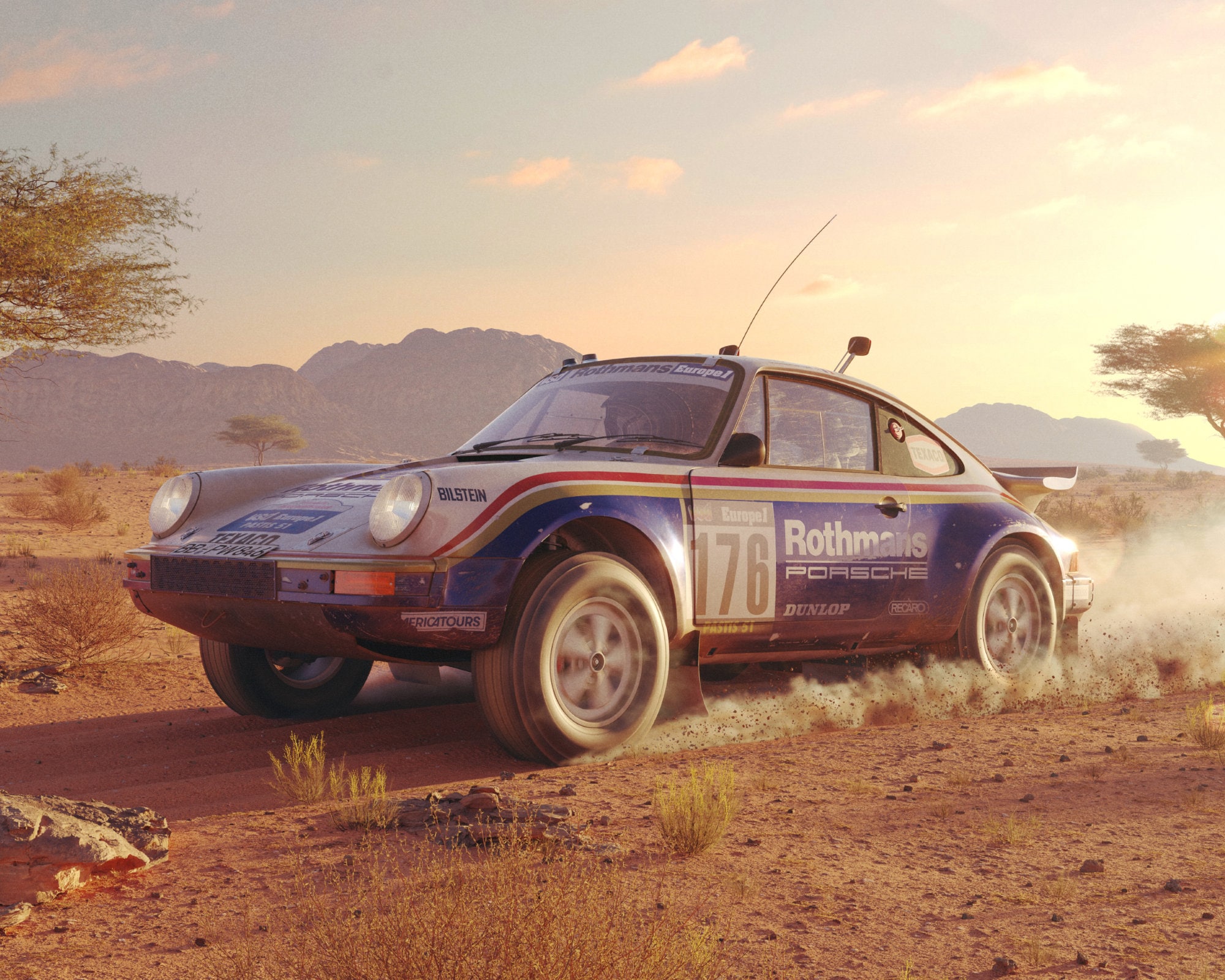 Porsche 953 Paris Dakar Rally 1984 Winner Conquest of the - Etsy