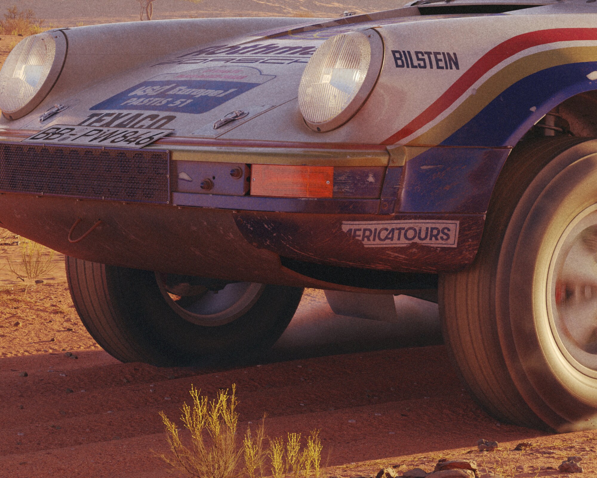 Porsche 953 Paris Dakar Rally 1984 Winner Conquest of the - Etsy