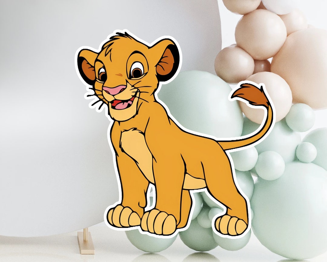 Lion King Cut Out Lion King Decor Lion King Simba Party - Etsy