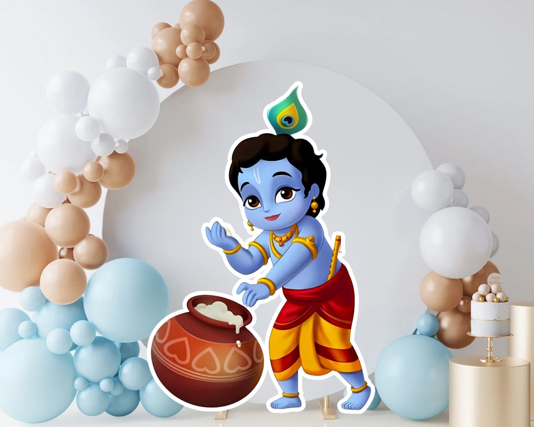 Little Krishna Cutout Big Decor Little Krishna Yard Sign - Etsy