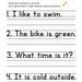 25 Printable Sentence Writing Worksheets, Write the Sentence Worksheets ...