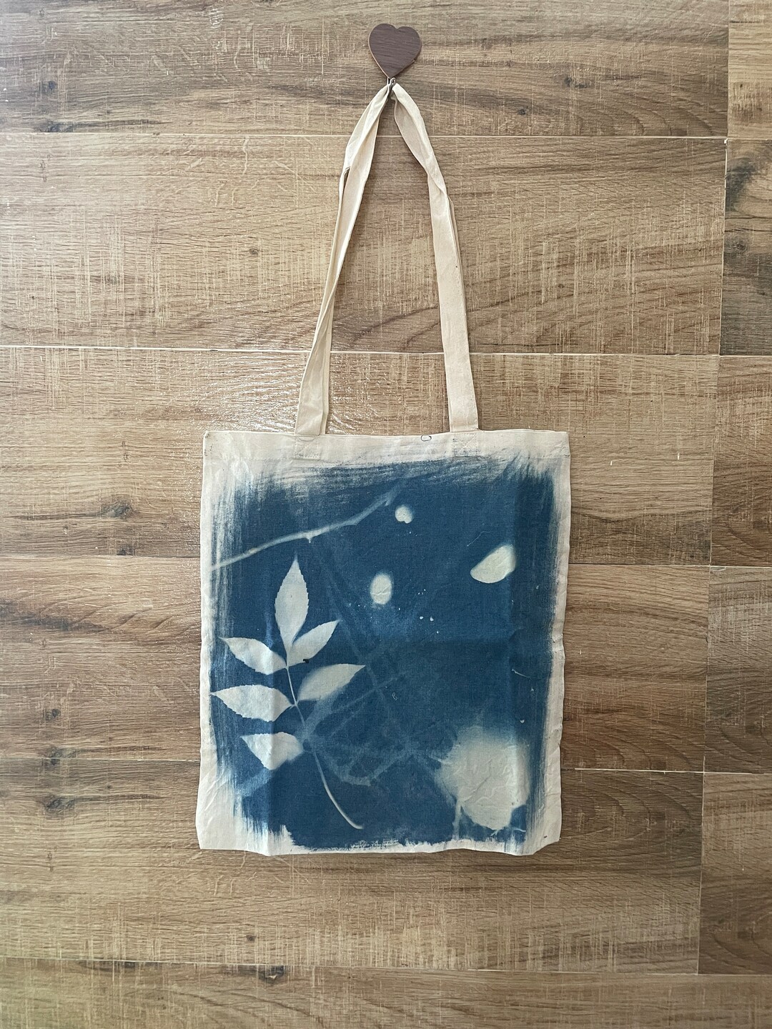 Cyanotype Unique Tote Bag - Etsy UK