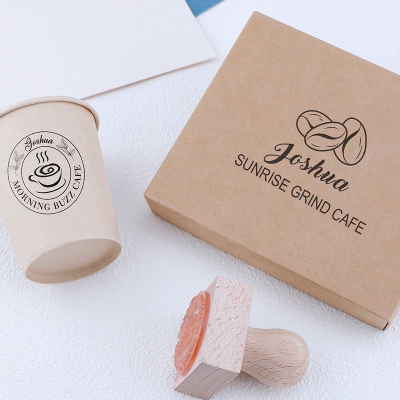 Custom Stamp Business Card - Etsy