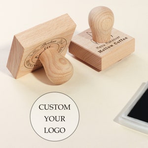 Small or Large Custom Logo Stamp, Custom Large Stamp, Rubber Stamp ...