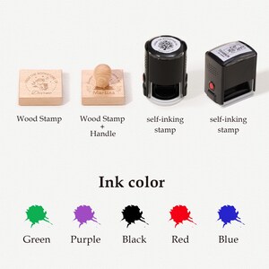 Personalized Logo Stamp, Custom Stamp, Self Inking Stamp&rubber Stamp ...