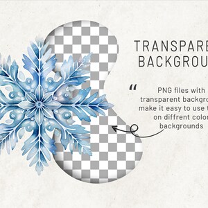 220 Watercolor Winter Wonderland Clipart, DIGITAL DOWNLOAD, Christmas ...