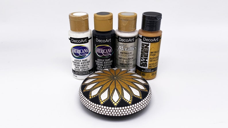 Decoart Acrylic Paint for Mandala Dot Painting: Americana, Extreme ...