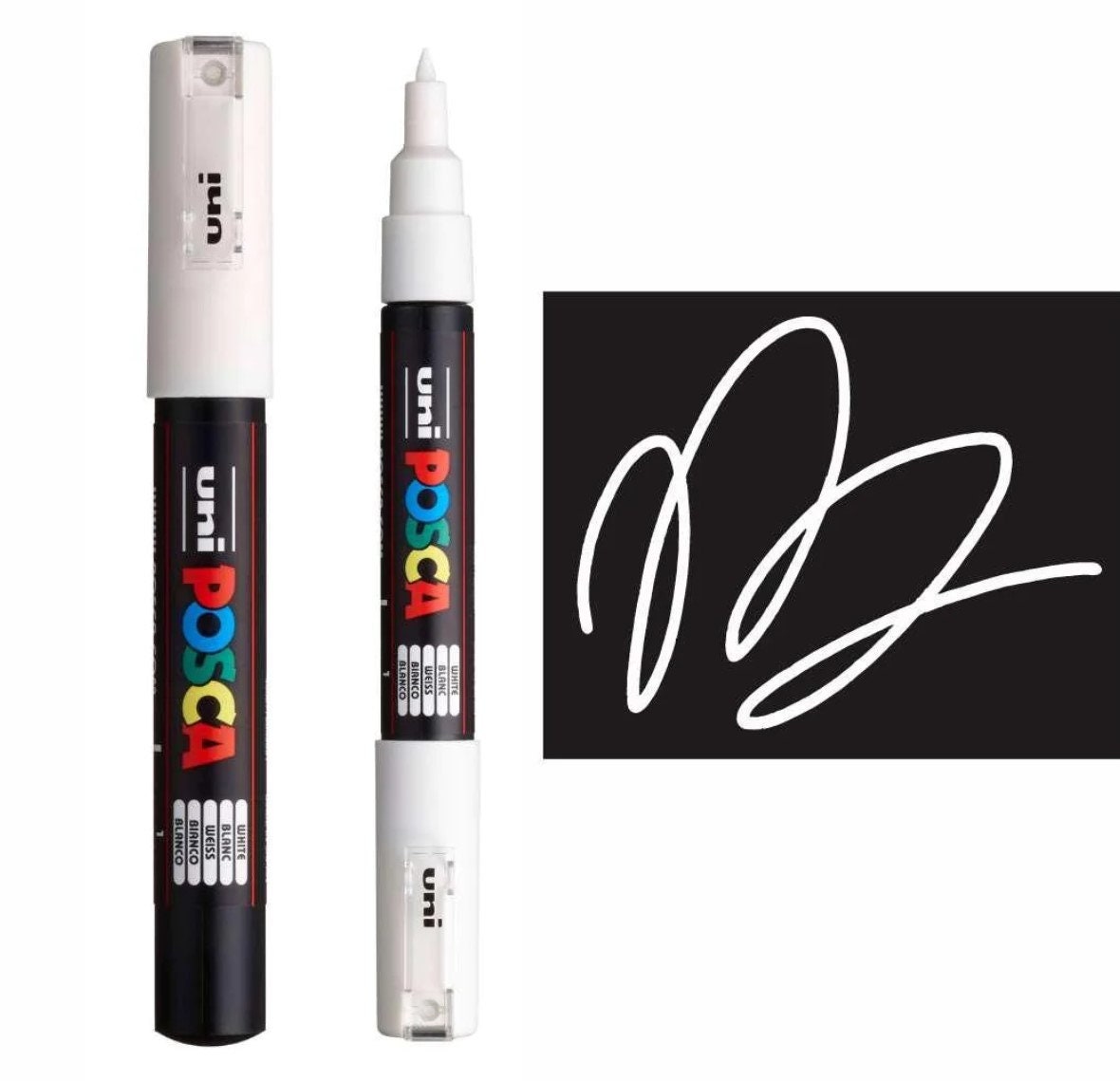 Uni Posca Extra-fine 0.7mm Tip Marker Pen PC-1M - Etsy